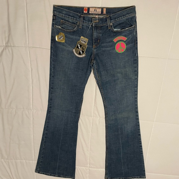 Juicy Couture | Jeans | Rare Y2k Juicy Couture Peace Sign Jeans | Poshmark